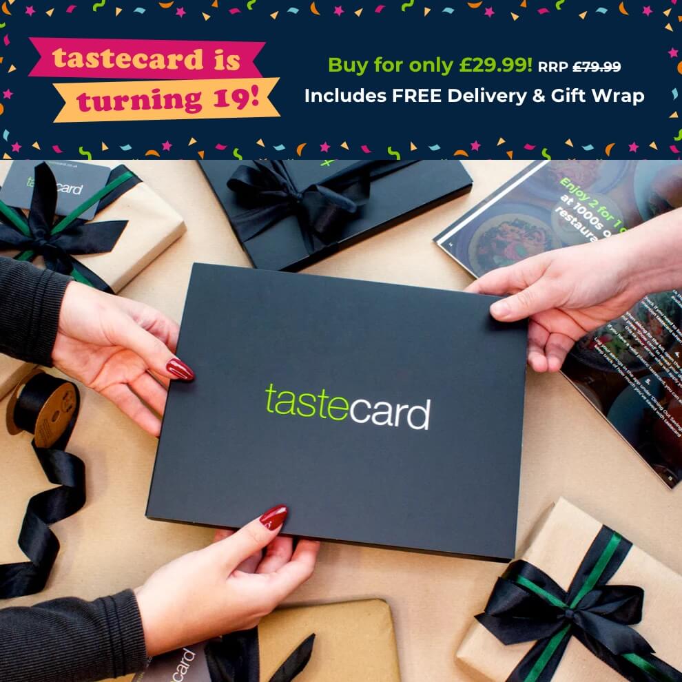 12 month gift membership – tastecard